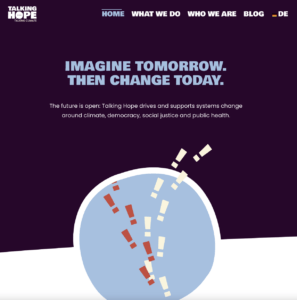 IMAGINE TOMORROW. THEN CHANGE TODAY.